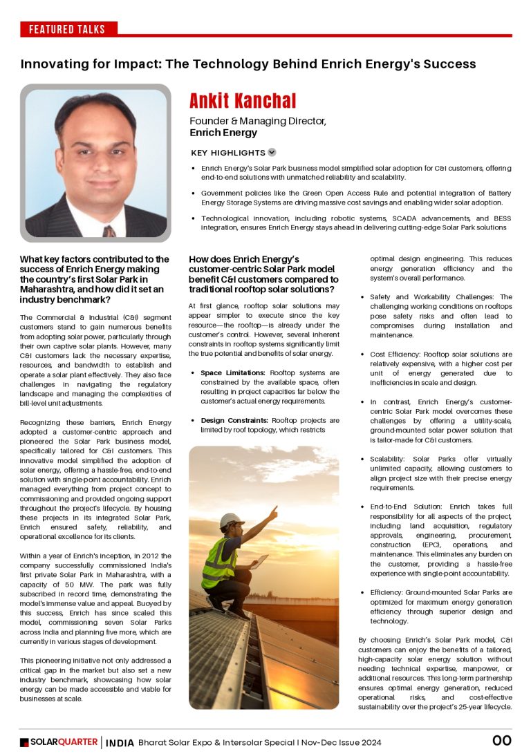 Enrich Energy | Solar EPC Solutions | Solar Rooftop Solutions | Solar ...